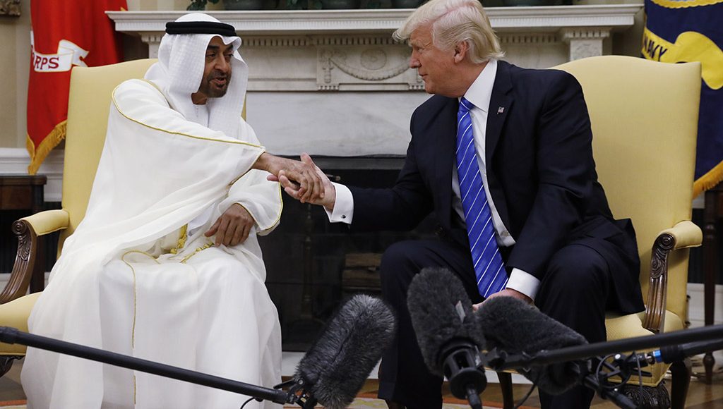 Abu Dhabi’s Crown Prince Muhammad bin Zayid Al Nuhayyan meets with ...